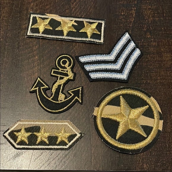 Accessories | Military Style Embroidered Patches Set | Poshmark